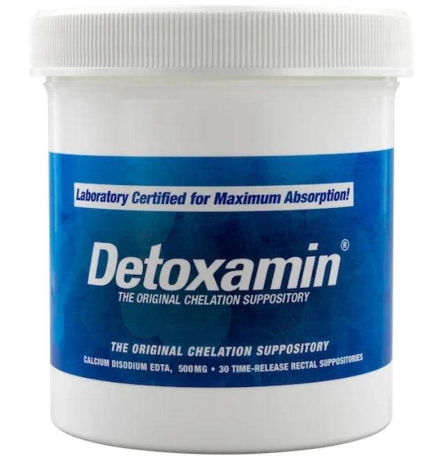 DETOXAMIN EDTA SUPPOSITORIES ORIGINAL - Detoxamin India