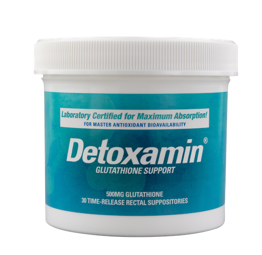 GLUTATHIONE ONLY (NO EDTA) SUPPOSITORIES - Detoxamin India